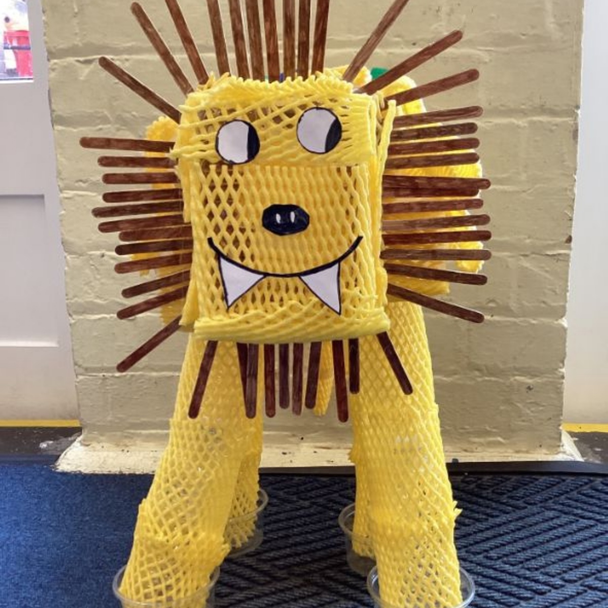 Eco Sculptures - Rushey Mead Primary School